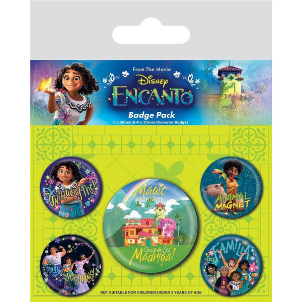 Encanto Magical Button Set (Pack of 5) | Wish