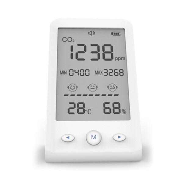 Air Quality Monitor with Max/Min Display Digital Carbon Dioxide ...
