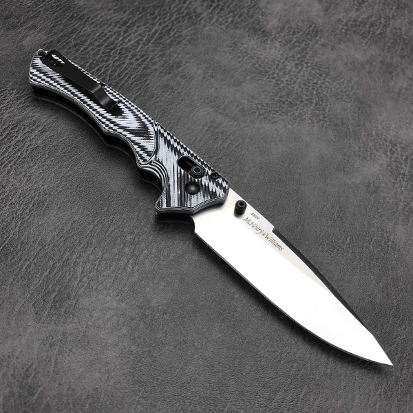 Benchmade 615 MINI RUKUS S30V Drop Point，Double Color G10 Handles ...