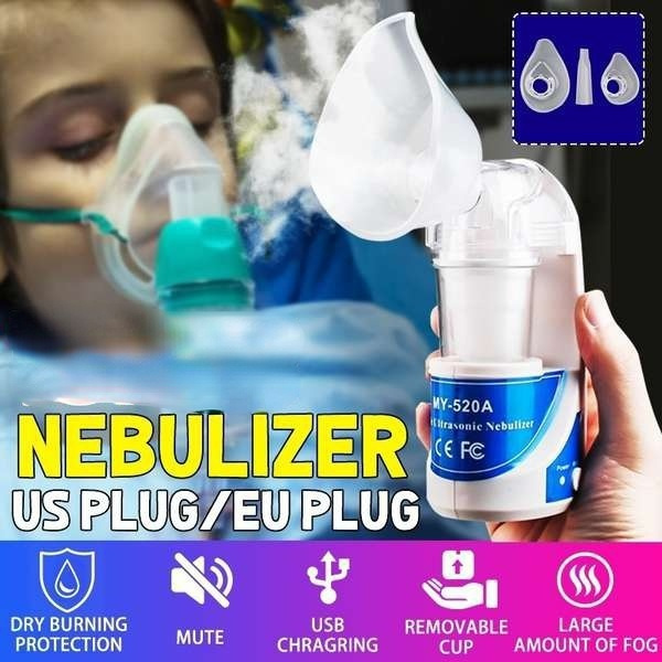 NEW Home Ultrasonic Nebulizer Compact and Portable Inhalers Nebulizer ...