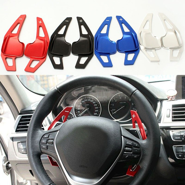 1pair Aluminum Steering Wheel Paddle Shifter Gear Shift Shifter ...
