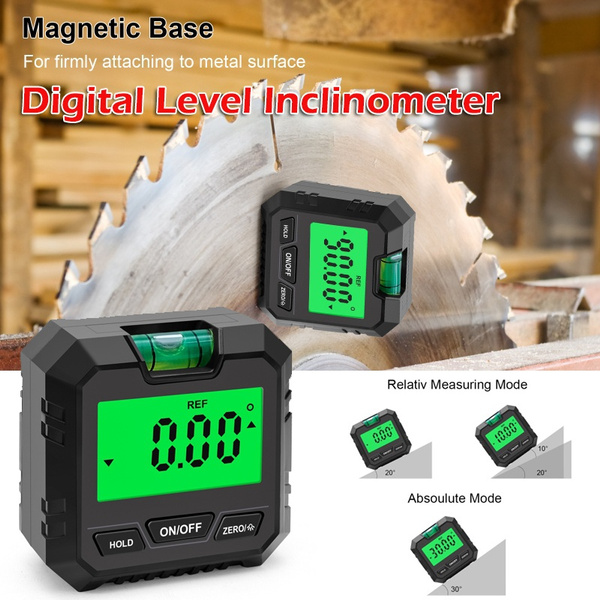 Digital Level Inclinometer Electronic Gradienter Precision Protractor ...