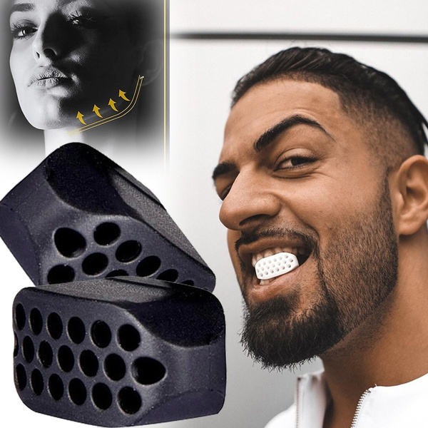 2pcs Men Women Face Masseter Exerciser Facial Mouth Exercisers Muscle ...