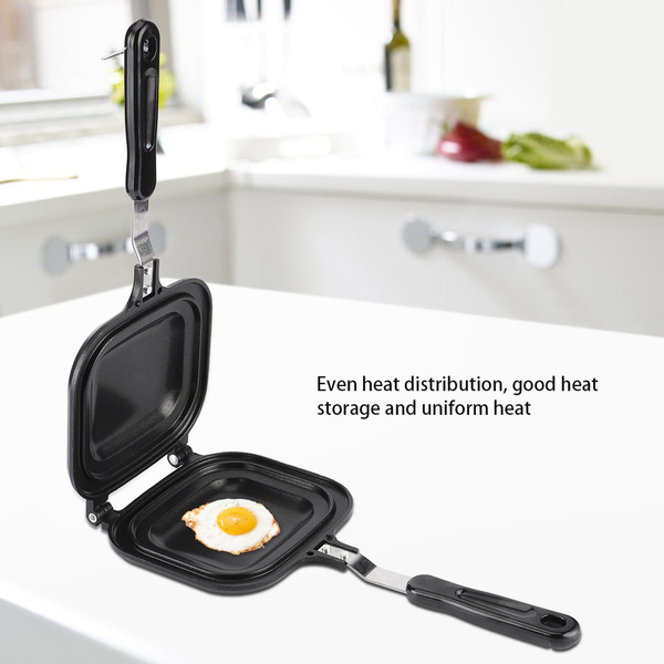 Double-Sided Multifunction Fry Pan Toaster Breakfast Maker Nonstick ...