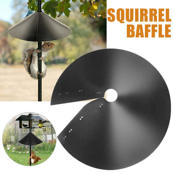 12''/16'' Squirrel Baffle Bird Feeder Station Dome Stop Stealing Feed ...