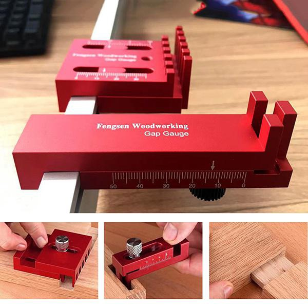NEW Table Saw Gaps Gauge Woodworking Measuring Ruler Mortise and Tenon ...