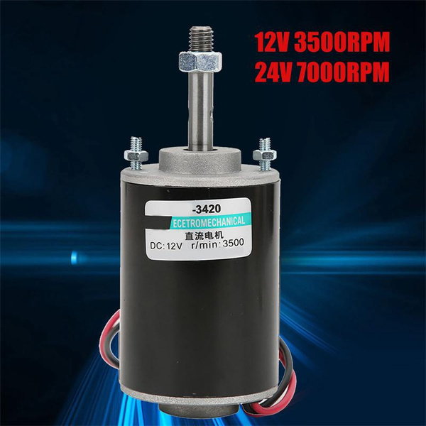 Permanent Magnet Motors, 12V 3500RPM/ 24V 7000RPM High Speed Permanent ...