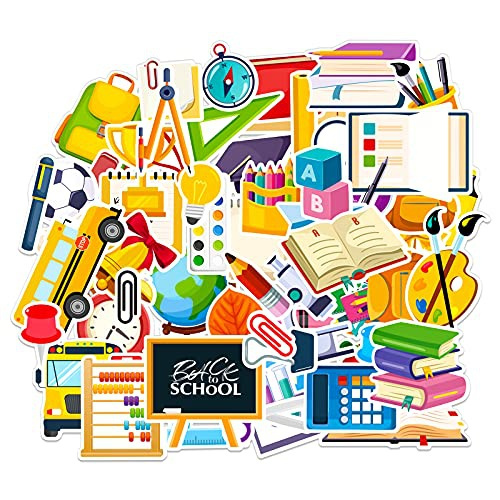 FaCraft Back to School Stickers,60pcs Science Stickers for Students ...