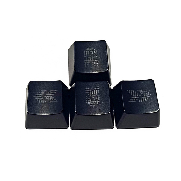 4PCS DIY ABS Direction Arrows Keys Keycaps Backlit Mechanical Keyboard ...