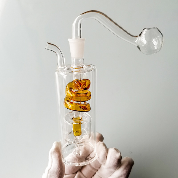 RUNAOT Whole Set Glass Water Pipe Glass Oil Burner Bubbler Bottle with ...