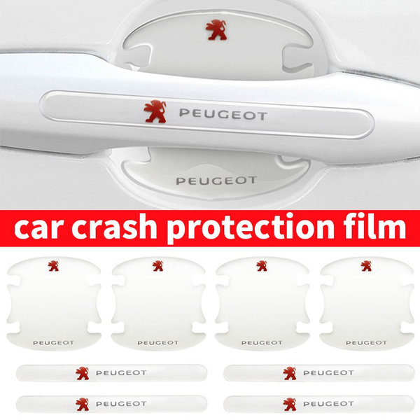 4PCS Car Door Bowl Sticker Car Door Handle Scratches Protective ...