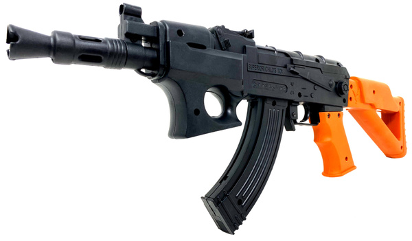 Softair AK Mini Rifle, Federdruck, 43cm, 0,49J, ABS, inkl. Zubehör | Wish