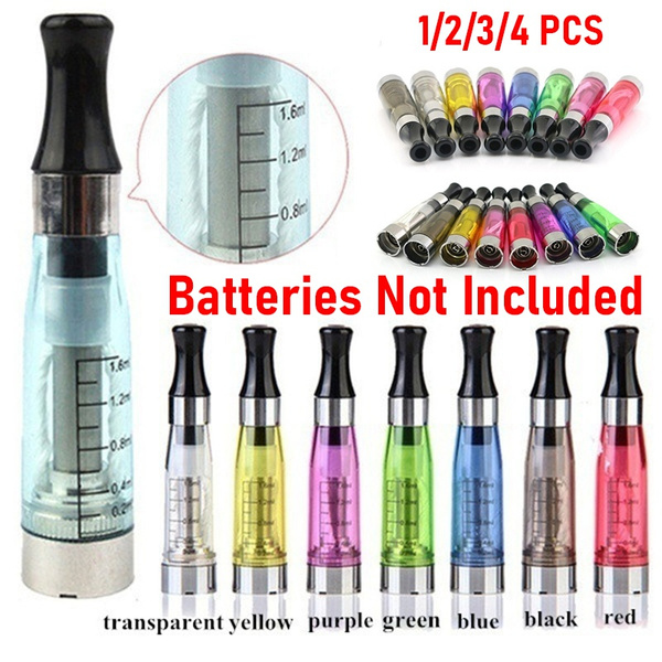 1/2/3/4PCS 1.6ML CE4 Atomizer Electronic Accessoriess（No Bottom Battery ...