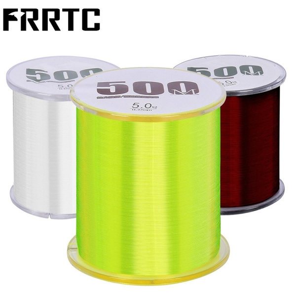 500M Nylon Line Fishing Line Superior Strong Monofilament Fishing Line ...