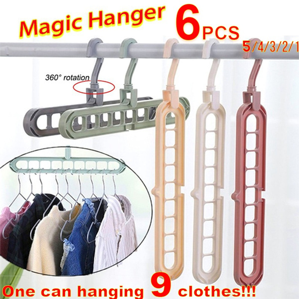 Magic Multi-port Support hangers for Clothes Drying Rack Multifunction ...