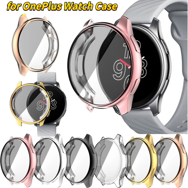 Screen Cases For Oneplus One Plus Smart Watch Cover TPU Full Shell ...