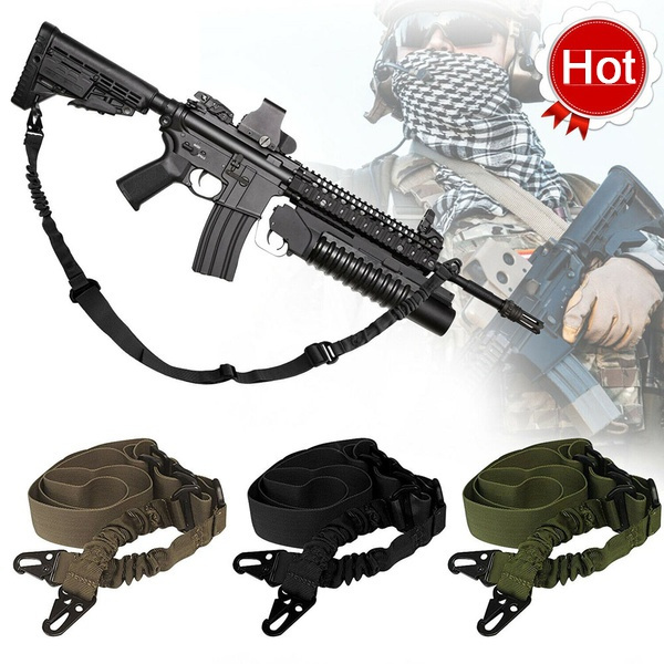 Tactical 2 Point Gun Sling Shoulder Strap Outdoor Rifle Sling with ...