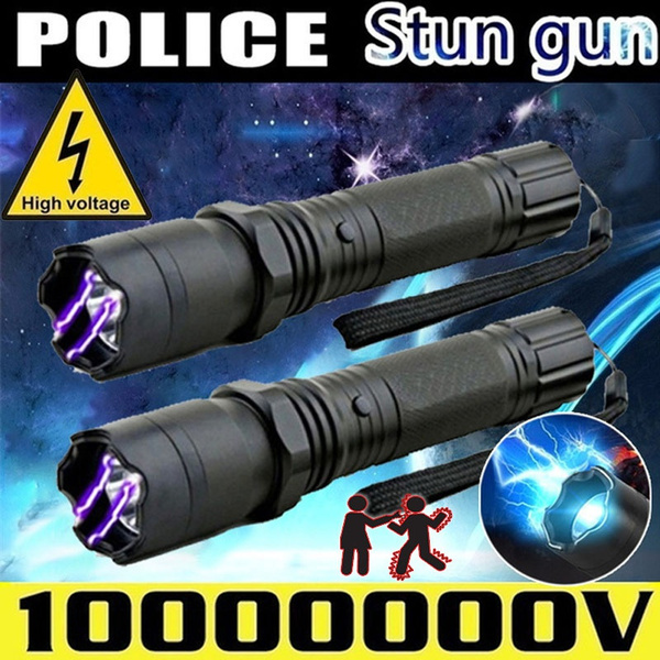 2022 NEW [Outdoor self-defense] electric shock flashlight LED mini ...