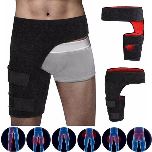 1pc Newest Fitness belts and leg belts Hip Brace Adjustable Groin ...