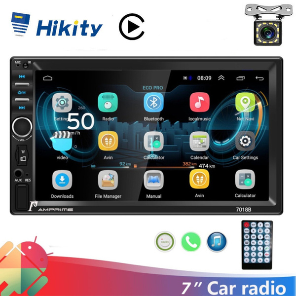 2 Din Car Radio 7" LCD Touch Screen Autoradio 7018B Multimedia Player ...