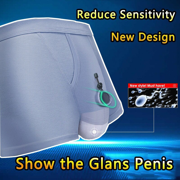 Modal Men Underwear Foreskin Separation Boxers Gifts Redundant Prepuce ...