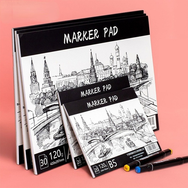 Mark pen special Mark this art painting sketch paper B5 A3 A4 hand ...