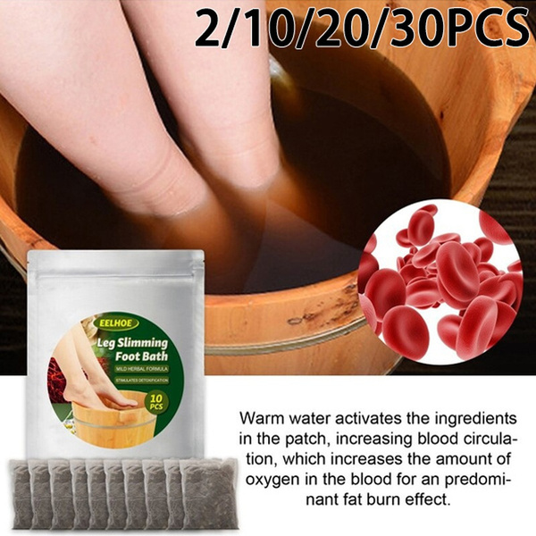 2/10/20/30pcs Drainage Ginger Foot Soak Foot Bath Bag Feet Bath Powder ...