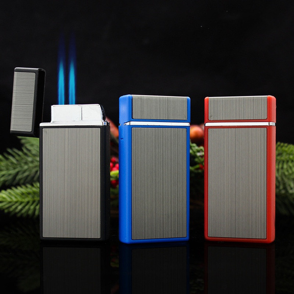 Gas Lighter High-end Firepower Butane 1300C Torch Turbo Lighter Cigar ...