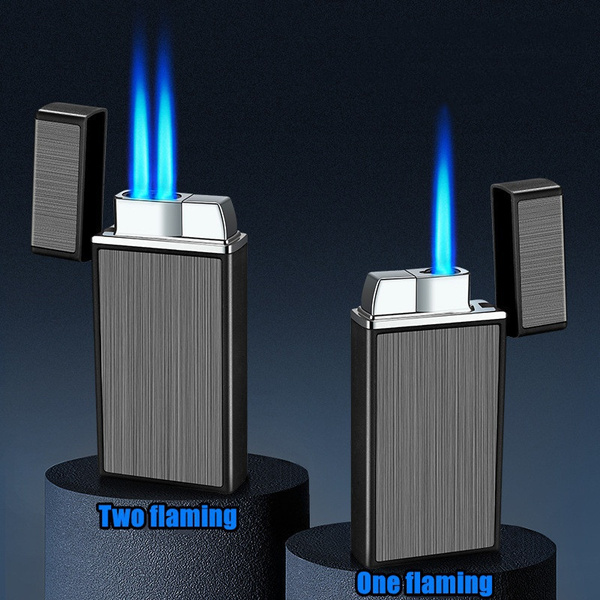 Gas Lighter High-end Firepower Butane 1300C Torch Turbo Lighter Cigar ...