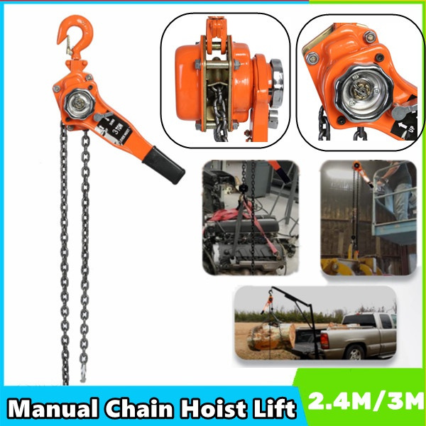 3000kg Lever Hoist Manual Chain Hoist Lift Manual Lever Block Chain ...