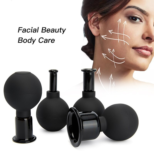 New Rubber Cupping Therapy Cups Pump Massage for Body Anti Cellulite ...