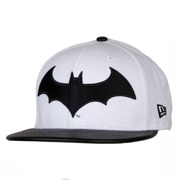 Batman Minimalist Symbol w/Pebbled Brim New Era 59Fifty Fitted Hat | Wish