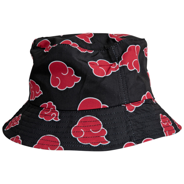 Naruto Shippuden Akatsuki Red Clouds Symbol All Over Print Bucket Hat ...