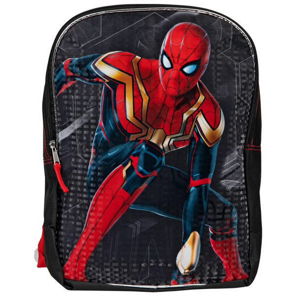 Marvel Comics Spider-Man The Iron Spider Print 15" Backpack | Wish