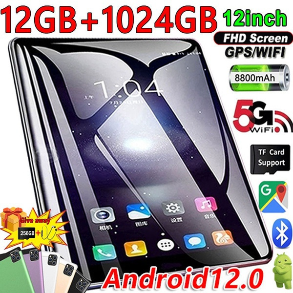 2022 Newest Upgrade Best Tablet 12 Inch Ten Core 5G/2.4G Dual WiFi PC ...