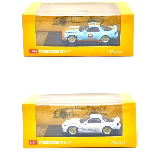 Master 1:64 Mazda RX-7/RX7 FD3S Car Models Diecast Toys Collection ...