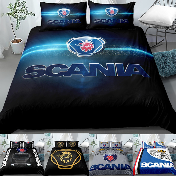 3d Digital Printed Scania Truck Duvet Cover Fashion Bedding Sets Single