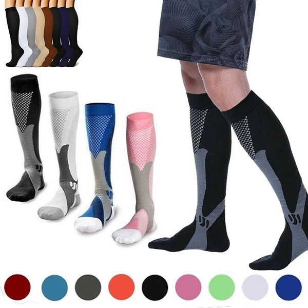 Fashionable Unisex Compression Socks, Cycling Socks, Suitable for Edema ...