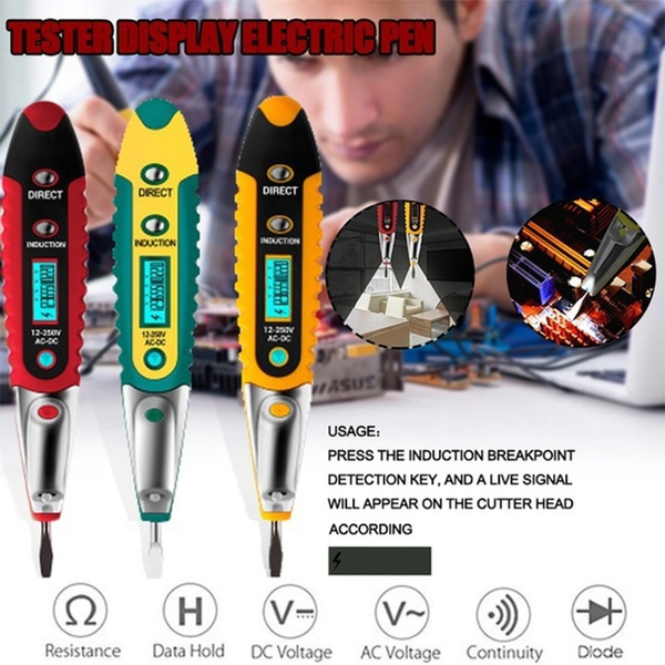 VD700 Multifunction Non-Contact Digital Test Pencil Tester Electrical ...