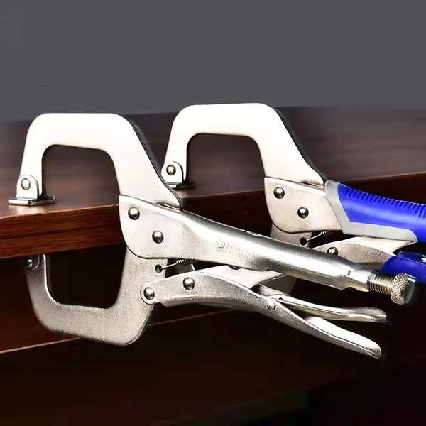 1pc 6/9/11inch Multipurpose Heavy Duty C Clamps, Face Clamp Woodworking ...