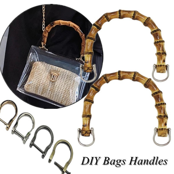 DIY 2pcs Handbags Bags Purse Handcrafted U Shape With Link Buckle ...