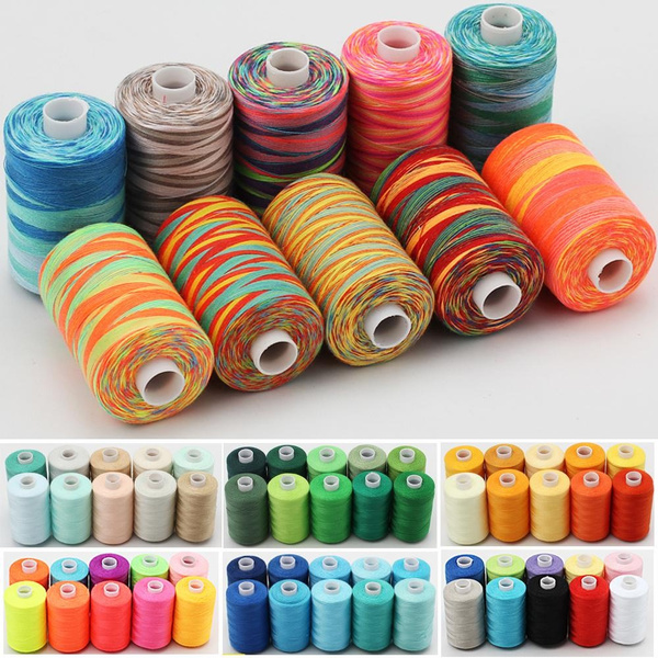 1/10 Spools/Lot, Multi Color Polyester Thread For Sewing & Quilting ...