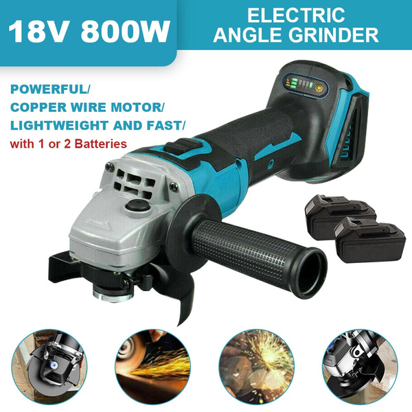 125mm/100mm Brushless Cordless Impact Angle Grinder Electric Grinder ...