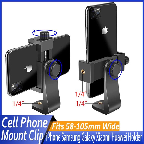 Universal Smartphone Tripod Adapter, Cell Phone Holder Mount Adapter ...