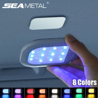 NEW Multi Color LED Car Interior Lighting Kit Auto Roof Ceiling Reading ...