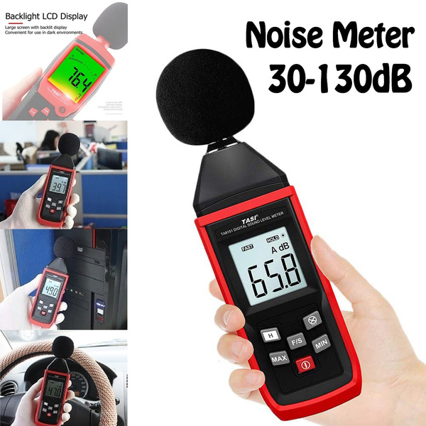 1Pcs Decibel Meter 30-130dB LCD Digital Sound Level Meter Sound ...