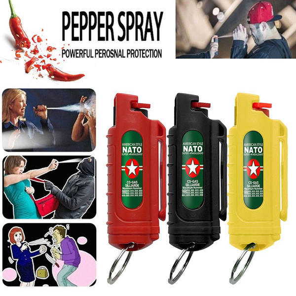 2022 German fog star used for self defense burning pepper spray key ...