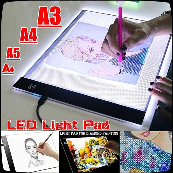 2022 New Ultra-Thin Portable LED Light Box Tracing Drawing Light Pad ...