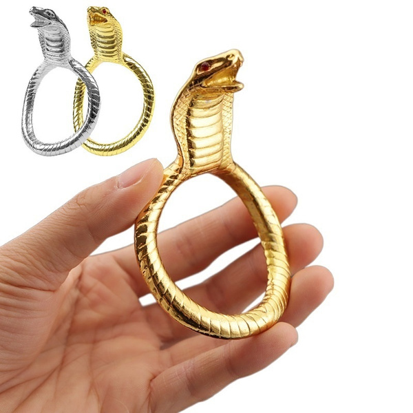 Well-made Alloy Snake Element Ring Silver/Golden for Choose | Wish