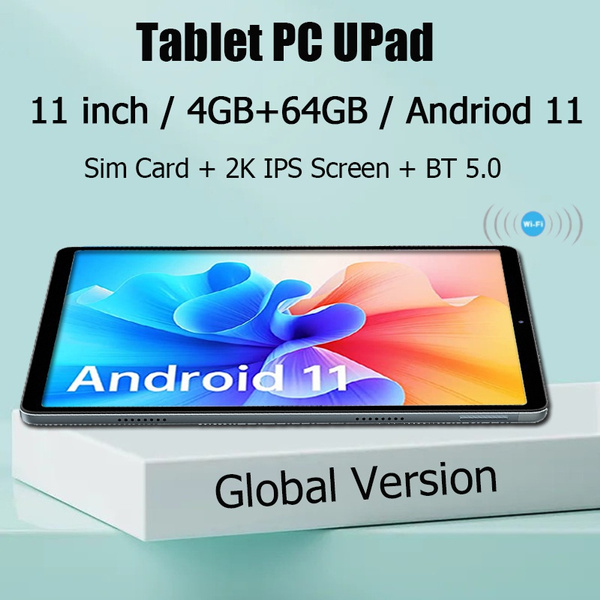 KUU UPAD Tablet PC Laptop 11inch 2K IPS Screen 8-Core 4GB+64GB Android ...